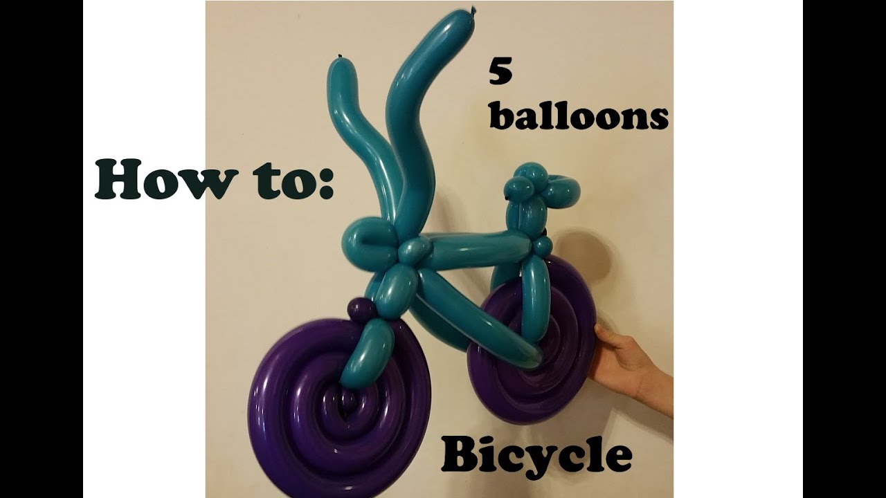 Balloon Bicycle Instructional - YouTube
