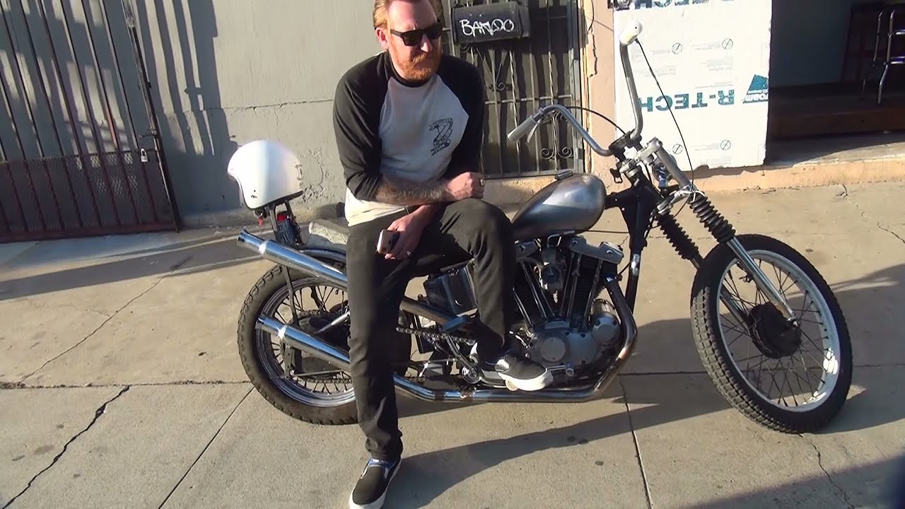 1972 XL Ironhead Bobber #268 Sportster motor rebuild #2 bike repair ...