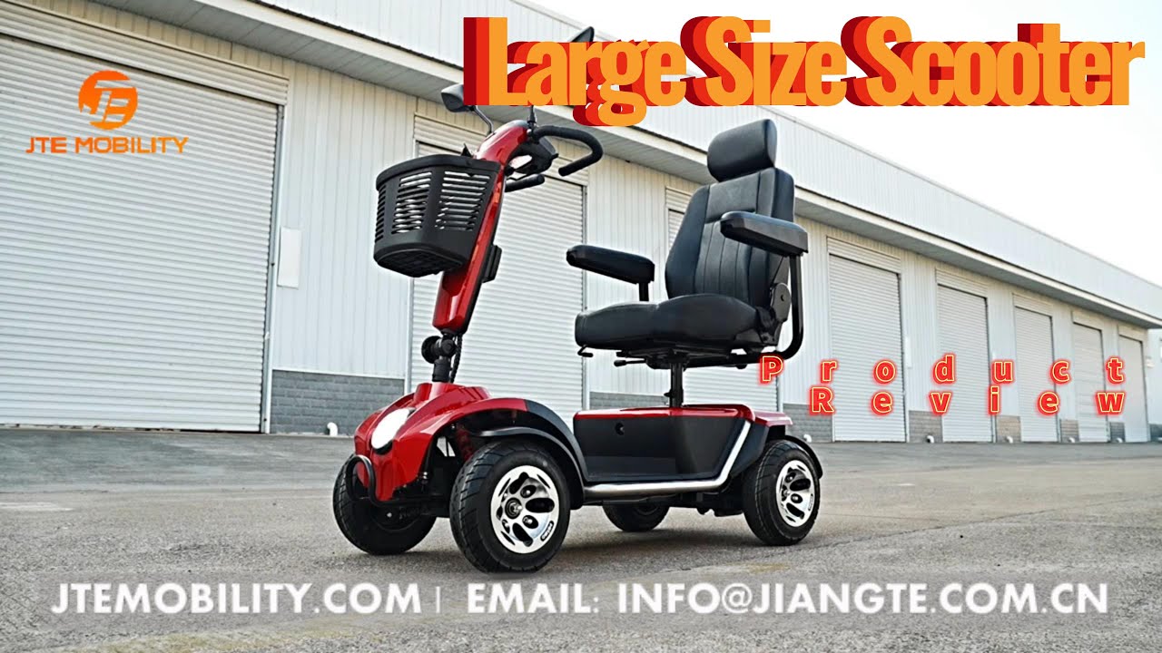 Large Size Mobility Scooter R500 | By JTE Mobility - YouTube