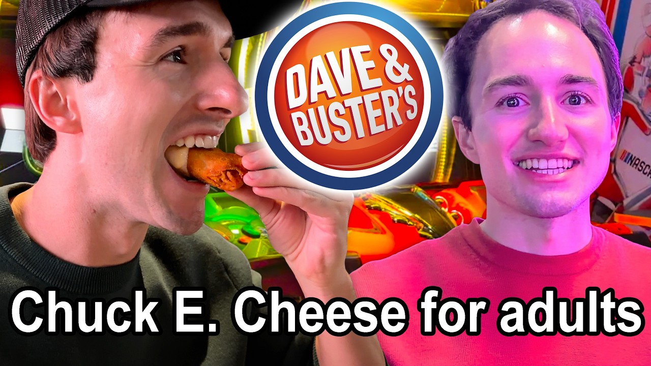 Dave & Buster’s: Chuck E. Cheese for Adults (kinda, sorta) - YouTube