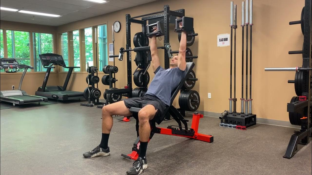 Dumbbell (DB) - Incline Bench Press - YouTube