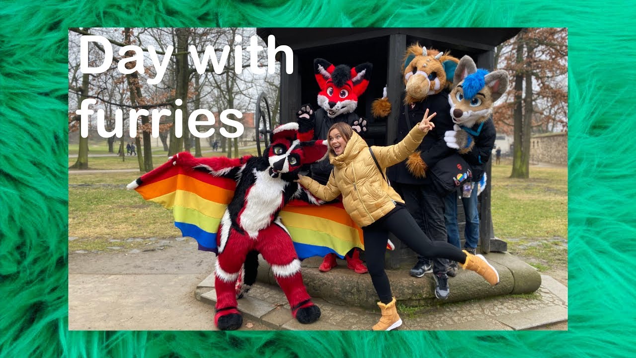 Day with furries - back to Vyšehrad - YouTube