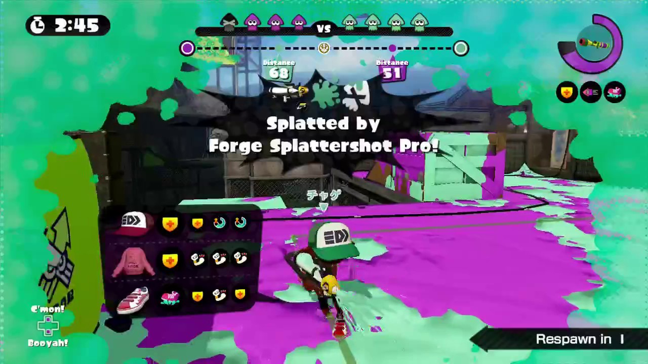 Splatoon Highlights - Casual 24 kill Octoshot game! - YouTube