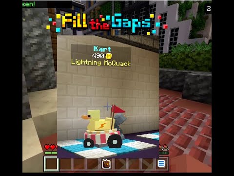 Minecraft fil the gaps | Minecraft bedrock one block - YouTube