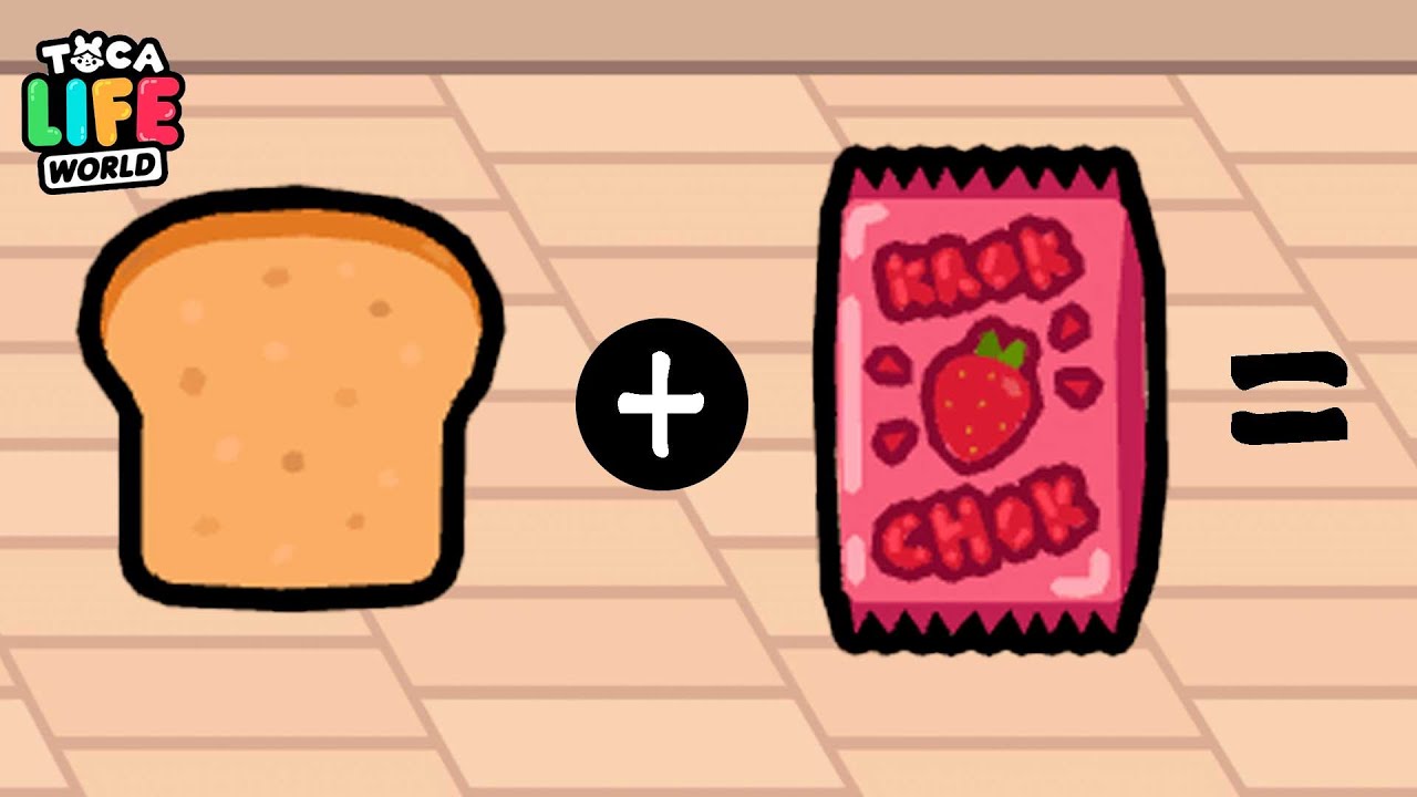 Toca Food Different 🥒 Toca Boca 🥒 Toca Candy Channel Mixed Food at Toca ...