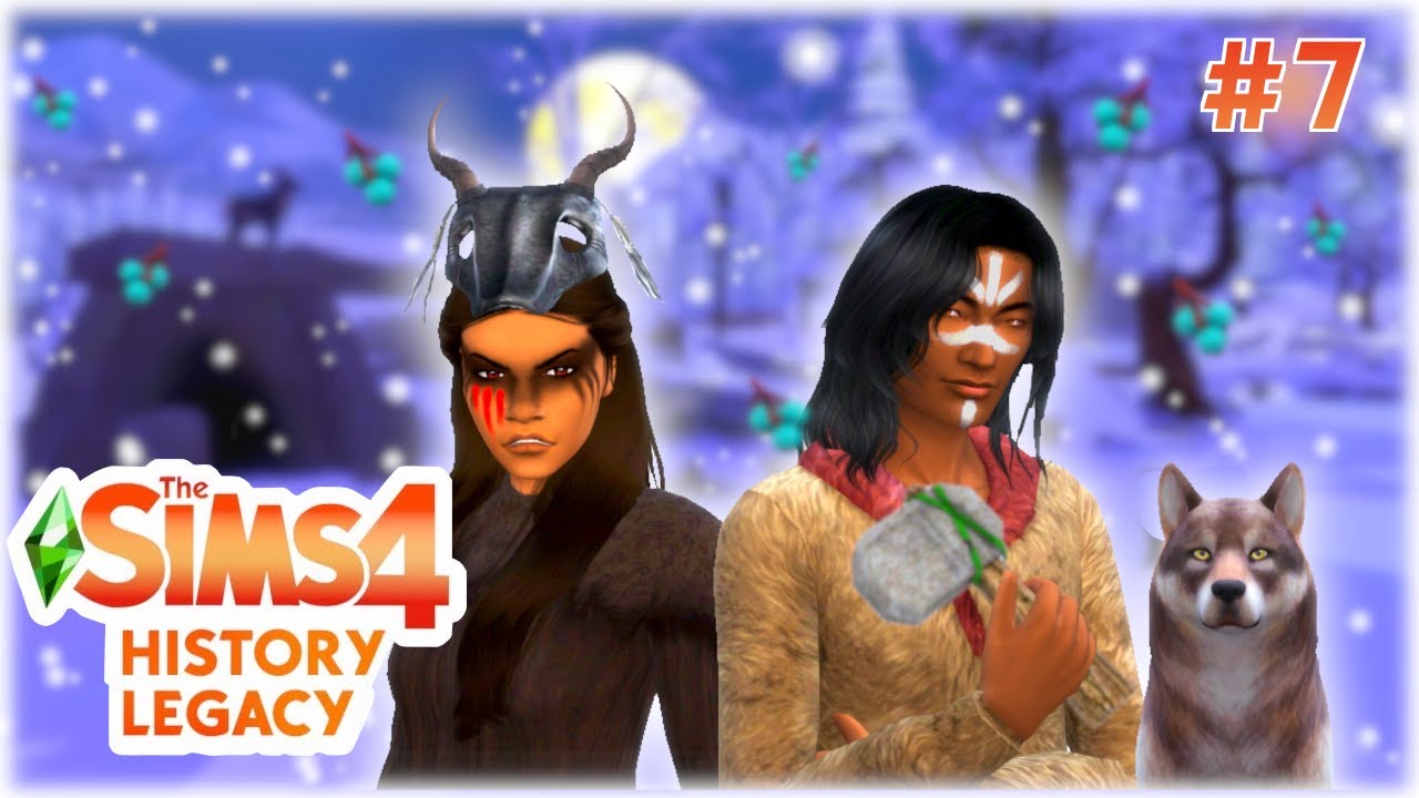 TRIBAL DISPUTE 🎣 SIMS 4 JOURNEY THROUGH TIME #7 🌏 // History Legacy ...