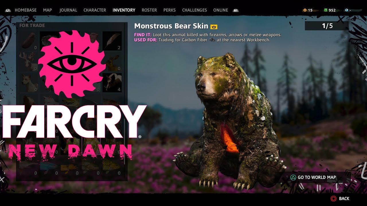 Monstrous Bear Location Far Cry: New Dawn - YouTube