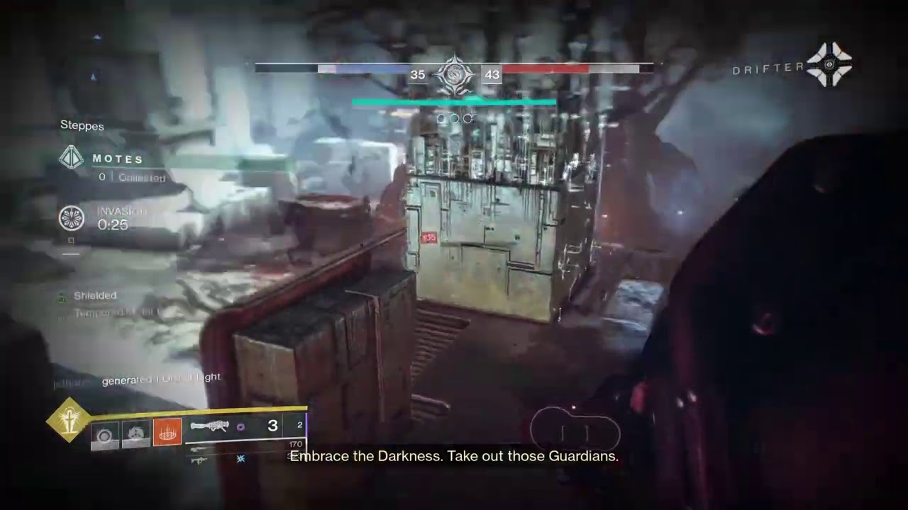 Gambit | Invading, Enter the Portal: "Embrace the Darkness" | Forsaken ...