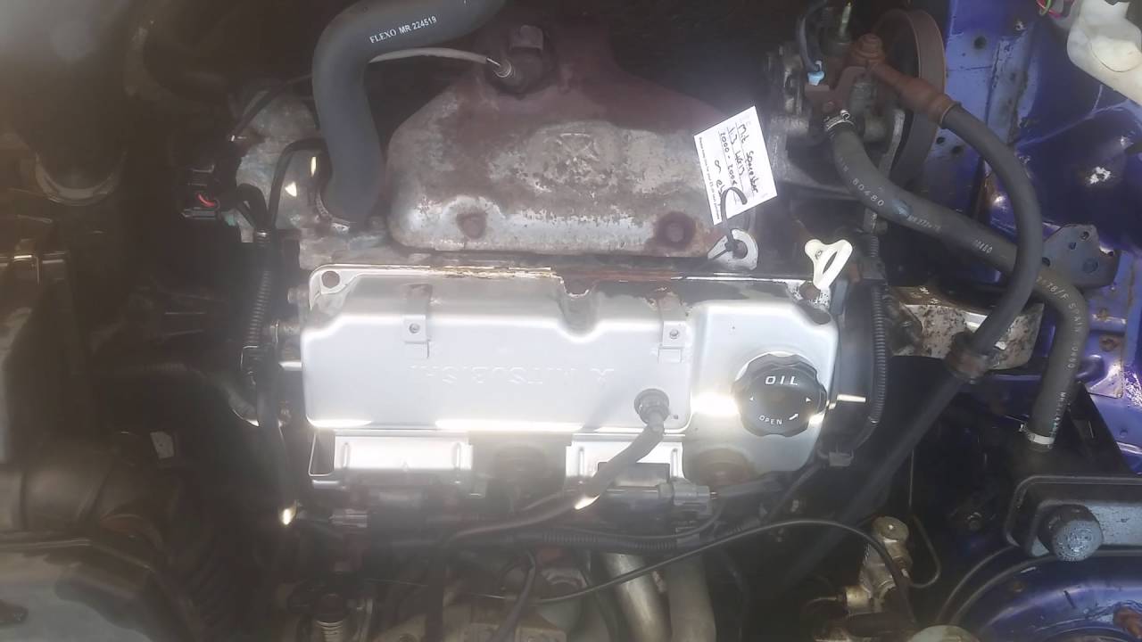 Mitsubishi spacestar 1.3 4g13 engine export - YouTube