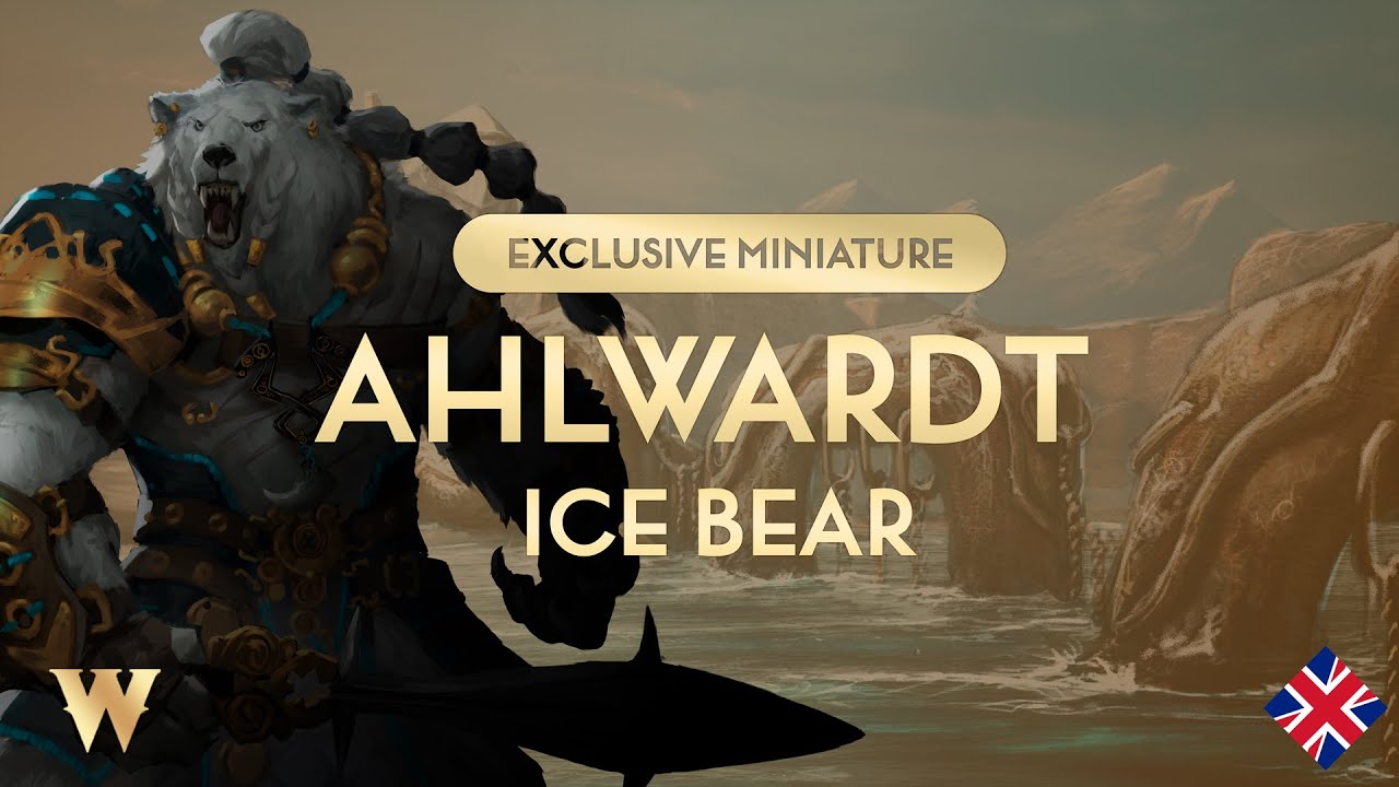 Ahlwardt the ice bear- Warcrow's exclusive pre-sale miniature revealed ...