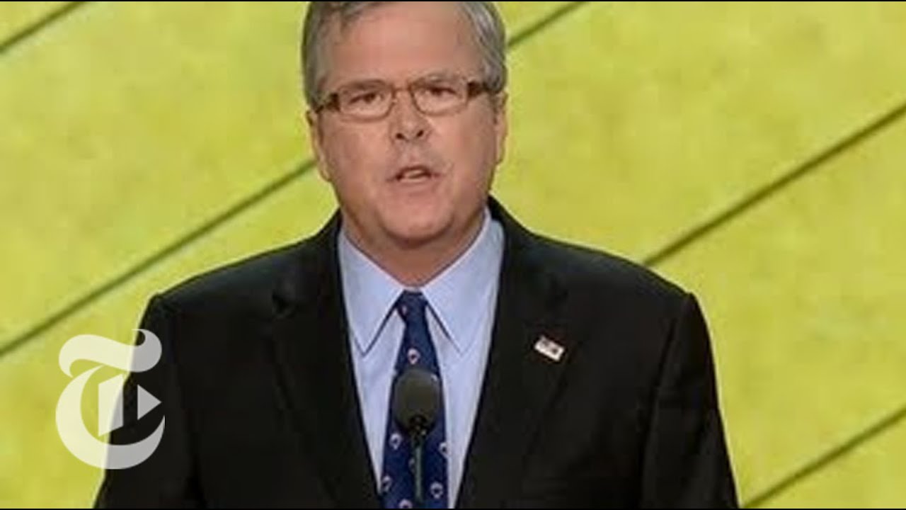 Election 2012 | Jeb Bush's R.N.C. Speech | The New York Times - YouTube