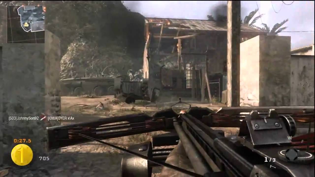 Long Range Tomahawk Kill + Crossbow Double Kill! - YouTube