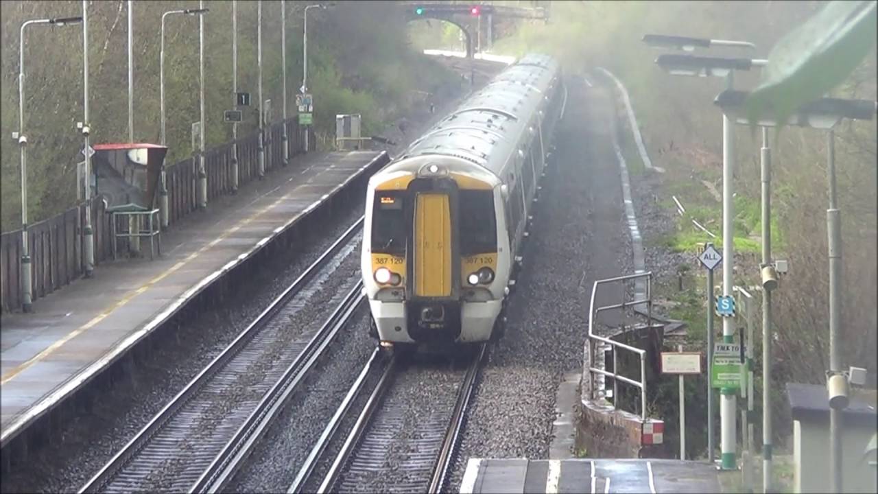 Trains at Balcombe Railway Station - YouTube