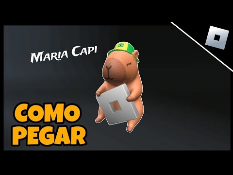 COMO GANHAR MARIA CAPI DE GRATIS NO ROBLOX - YouTube