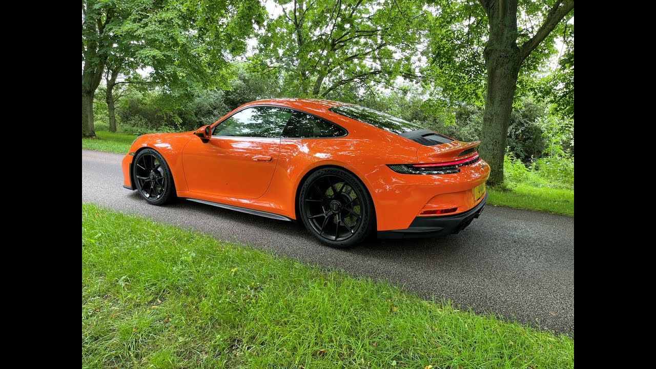 Porsche 992GT3 Rear Wing Removal - YouTube