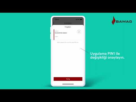BAWAG App Karte sperren, Kartenlimits ändern und Geocontrol aktivieren - türkische Übersetzung