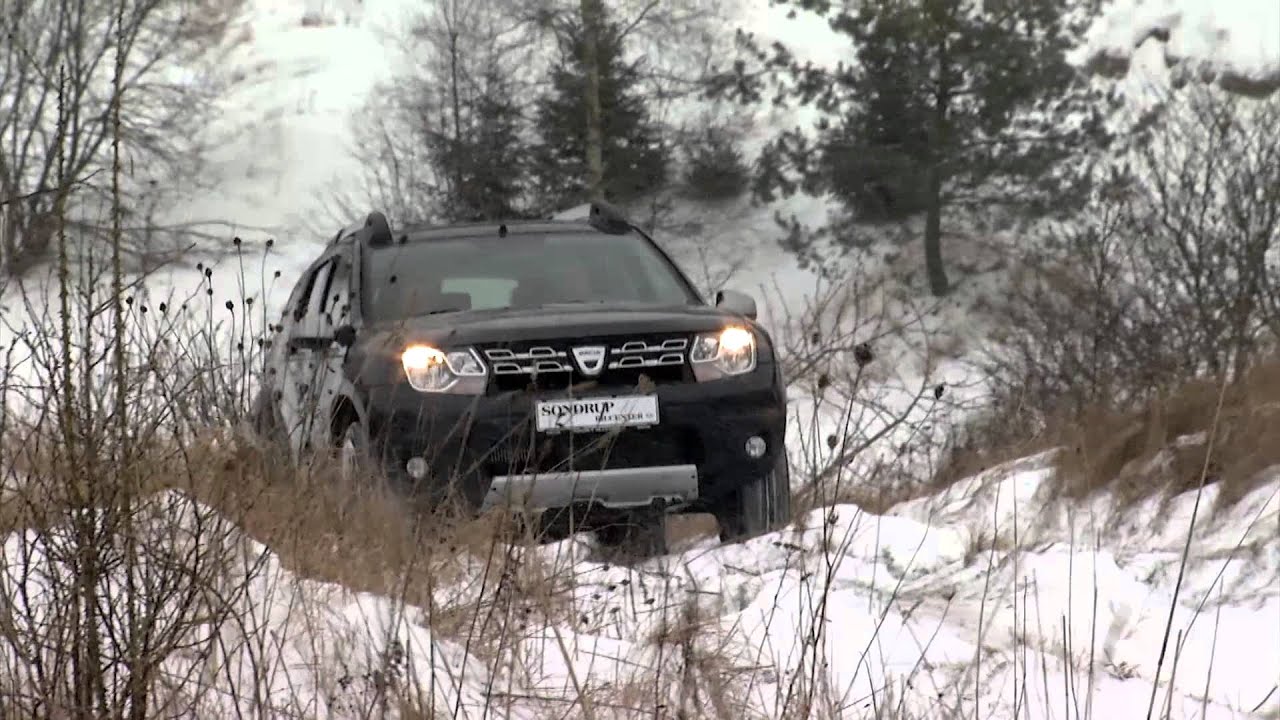 Dacia Duster 4x4 DK - vi var med til den store off road test i Randers ...