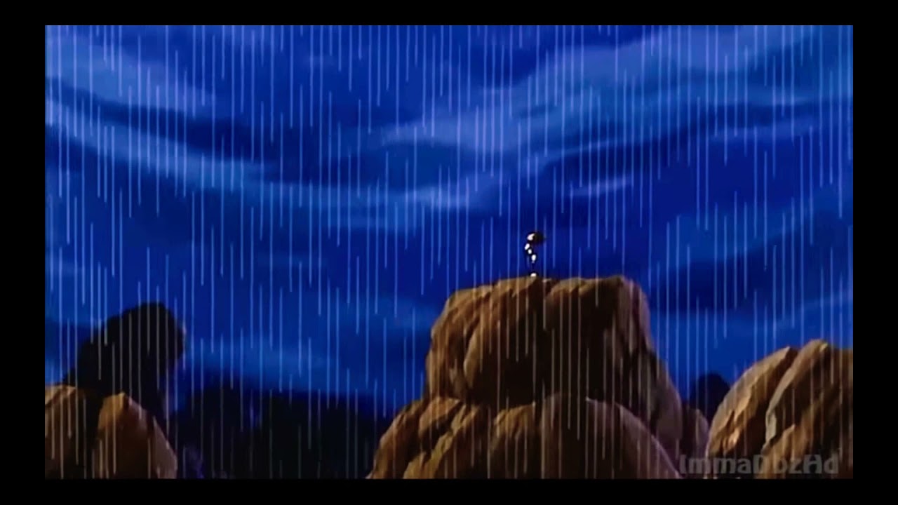 Vegeta in the Rain - YouTube