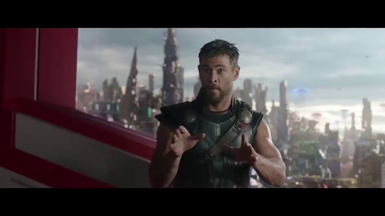 THOR RAGNAROK * ( 2017) HULK MOSTRA O QUINJET PARA THOR DUBLADO HD ...