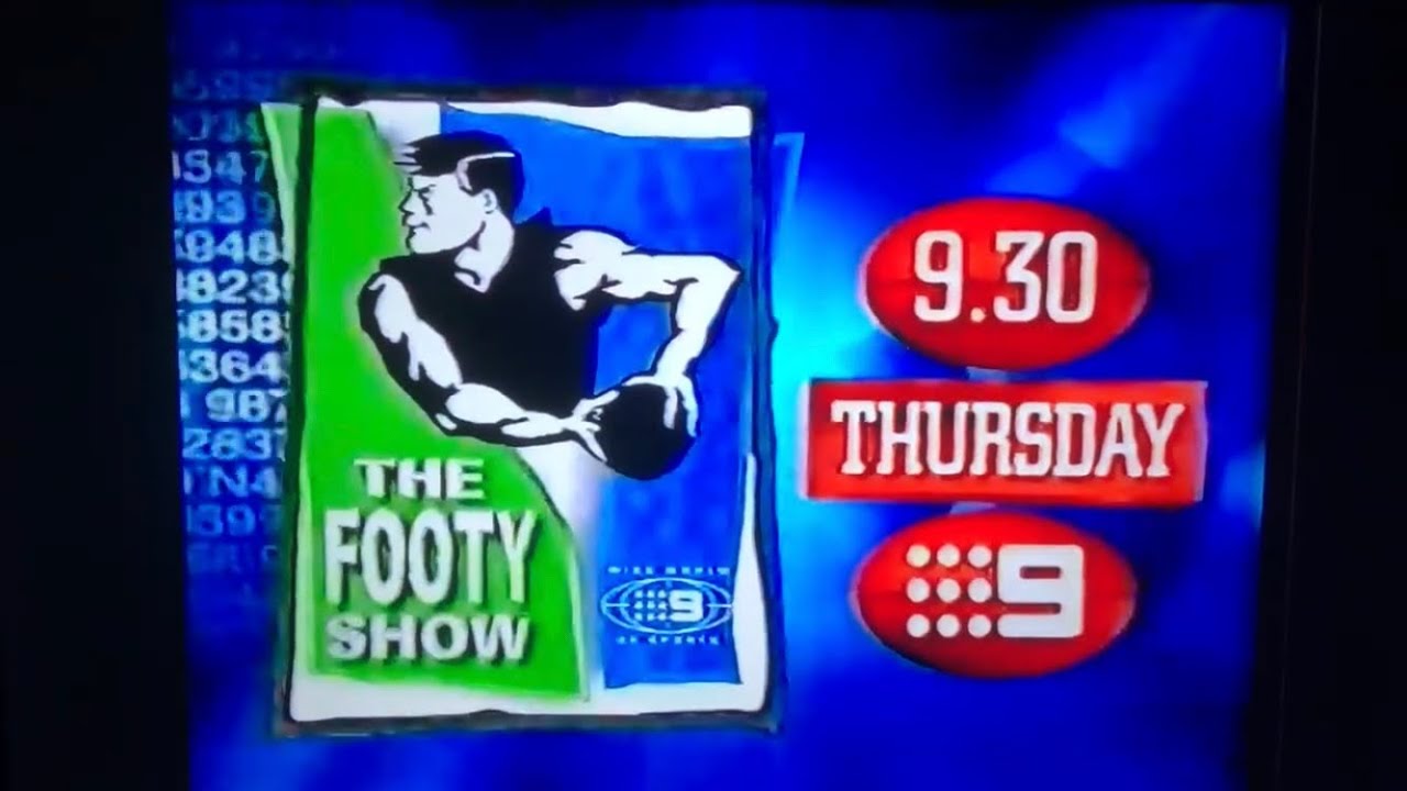 Channel Nine AFL Footy Show Promo 2002 - YouTube
