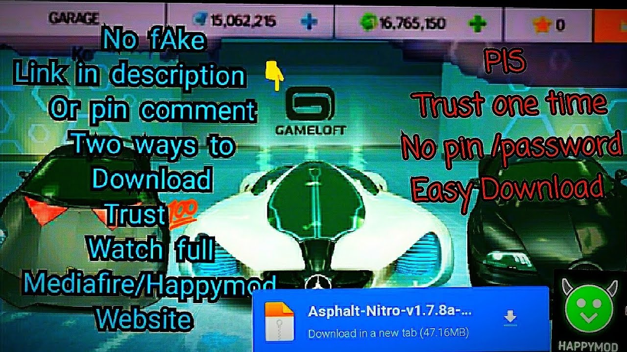 ASPHALT NITRO MOD APK VERSION DOWNLOAD|ASPHALT NITRO UNLIMITED COIN # ...