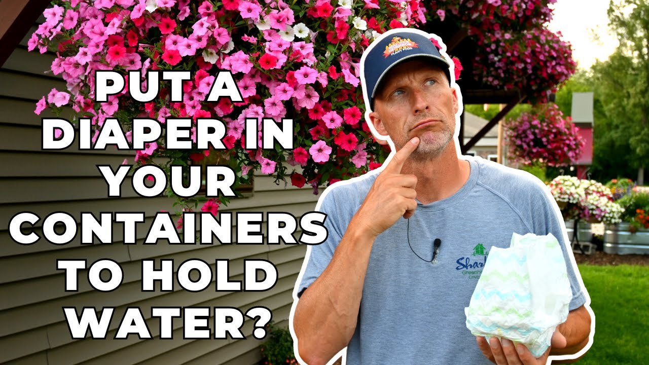 Use A Diaper To Hold Water in Your Containers? Is this Really a good ...
