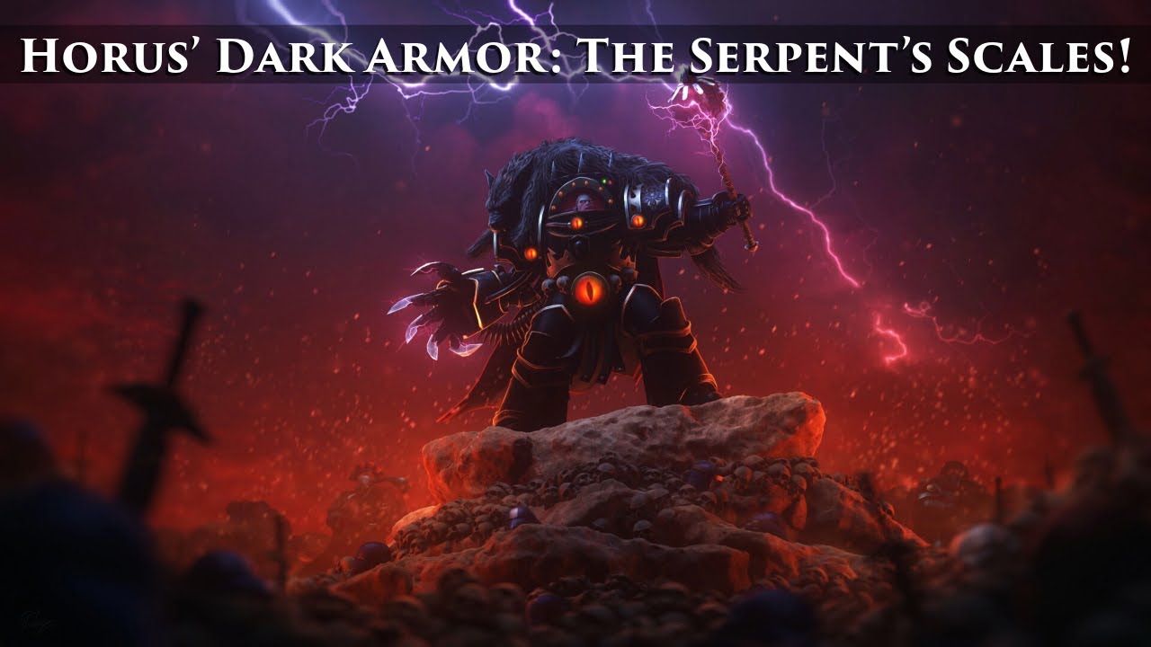 Horus lupercal Legendary Chaos Armor in 1 Minute! | Warhammer 40K Lore ...