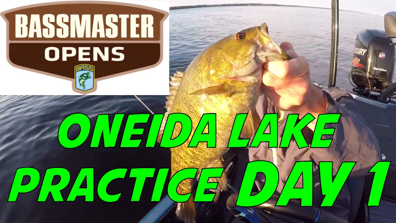 Bassmaster Opens Oneida Lake Practice! - YouTube