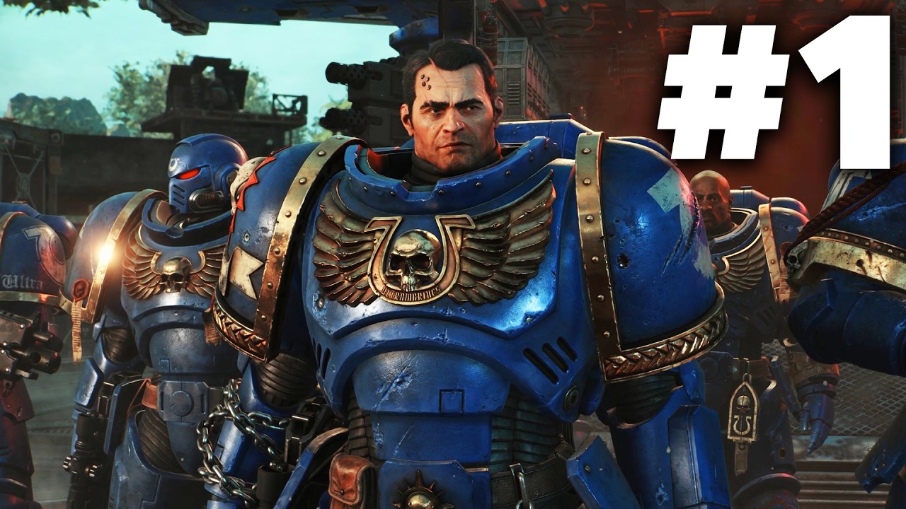SPACE MARINE 2 Gameplay Walkthrough Part 1 - INTRO (Campaign) - YouTube