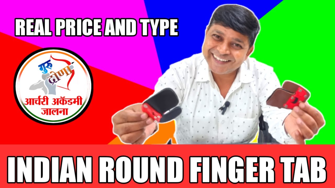 Finger tab #archery #learn #viralvideo @guru drona archery Jalna - YouTube