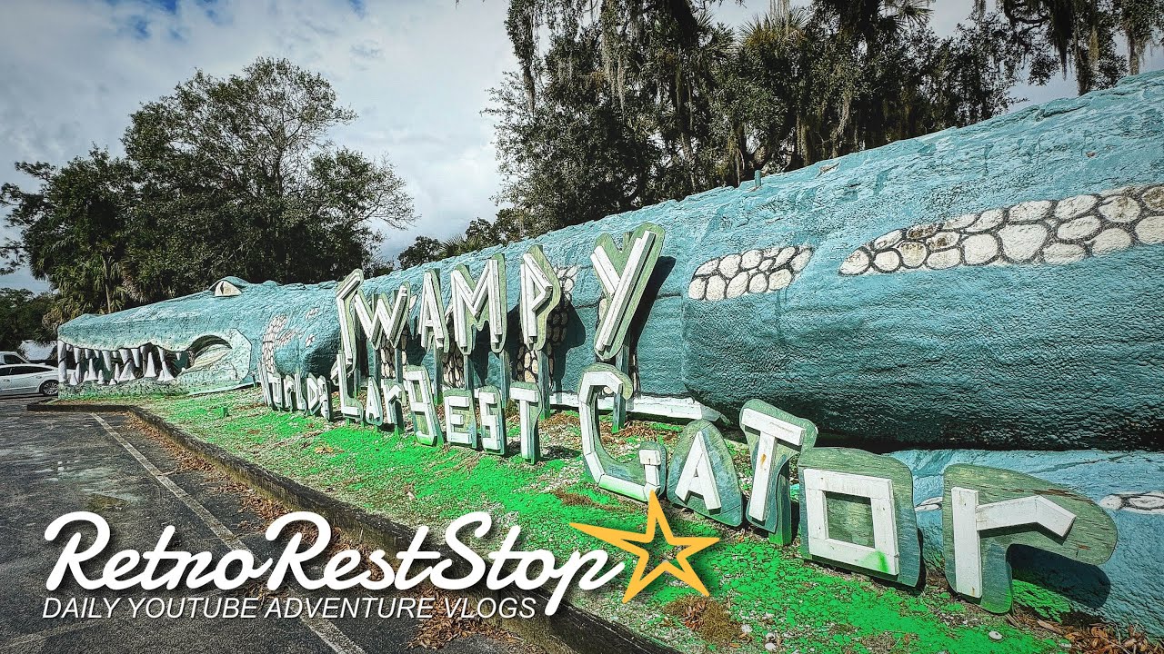 World’s Largest Alligator At Jungle Adventures In Christmas Fl Roadside ...