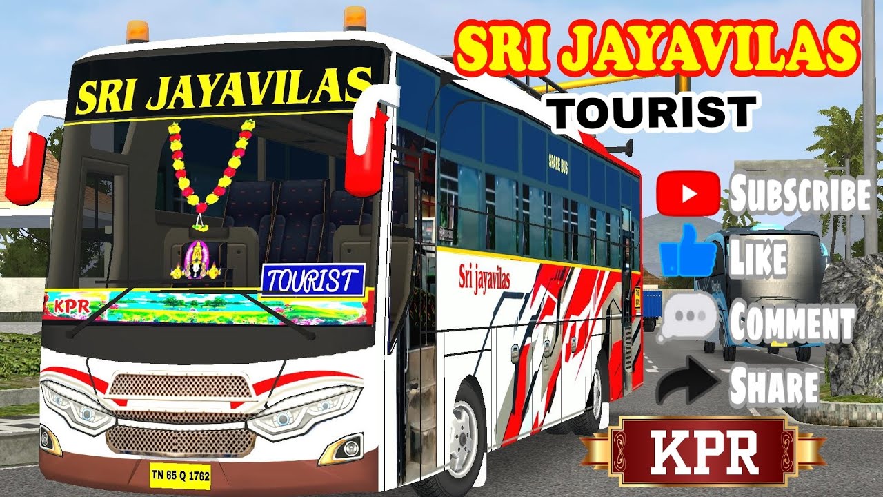 💫 SRI 💝 JAYAVILAS 🔥 BUS SERVICE ARUPPUKOTTI 🥰. TOURIST JET BUS 4K HD ...