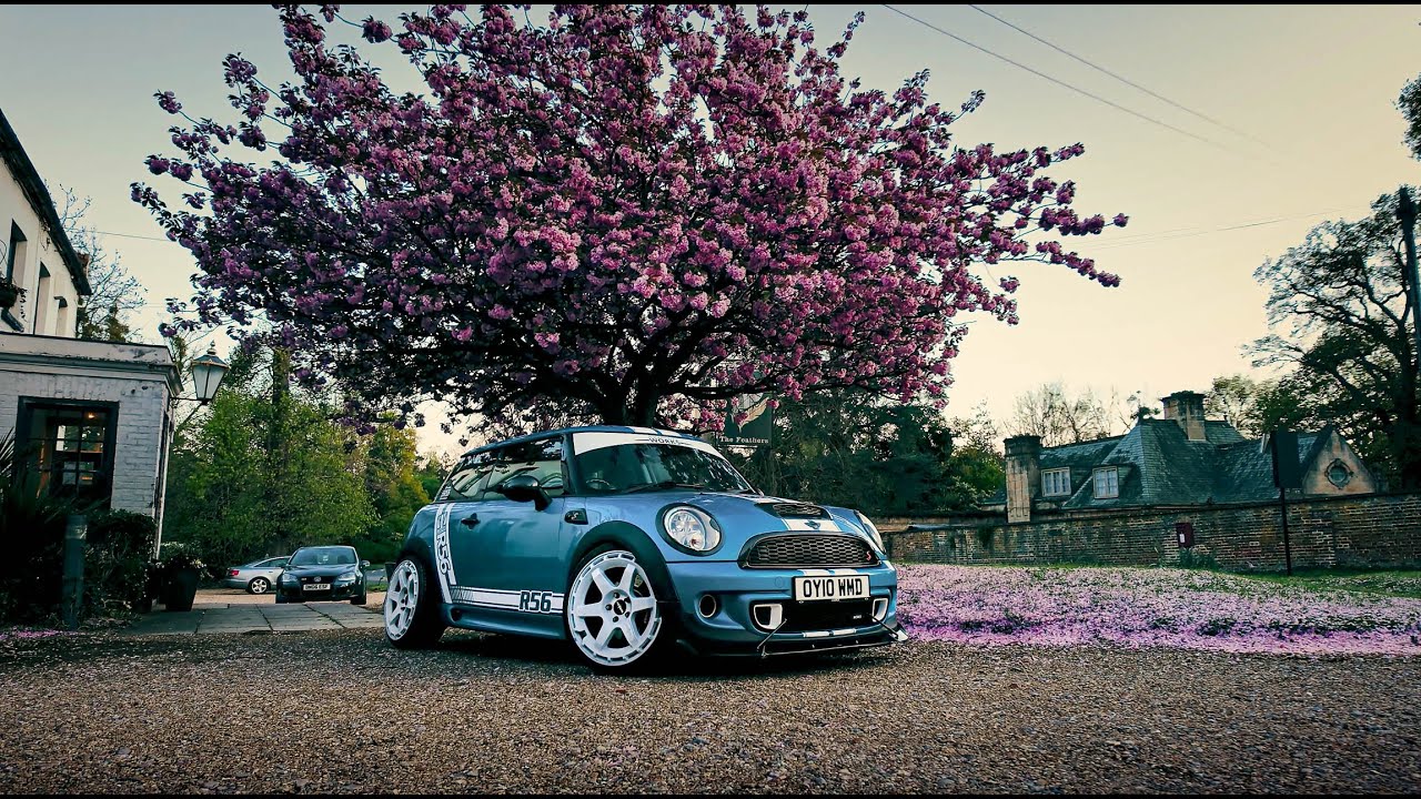 Mini Cooper S Osmo Pocket 3 sunset rollers - YouTube