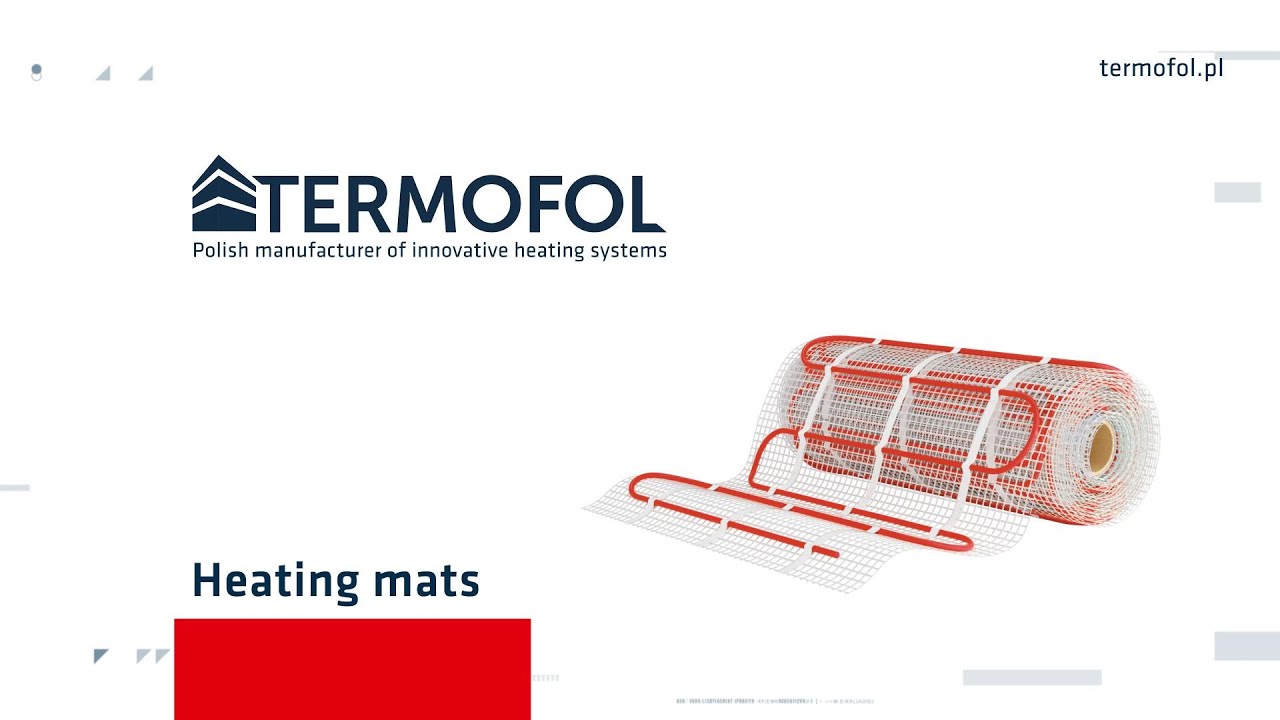 Heating Mats TERMOFOL - YouTube