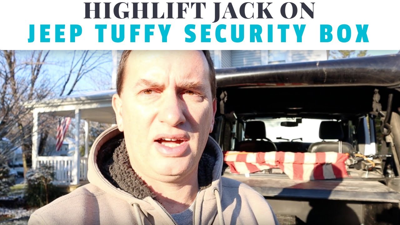 Jeep Tuffy Security Box Review & Mounting Highlift, Max Traxx on Tuffy ...