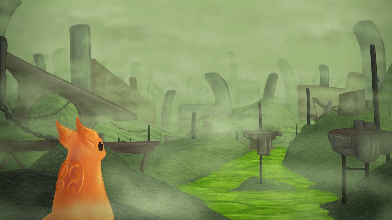 The Garbage Wastes // Rain World // Timelapse - YouTube