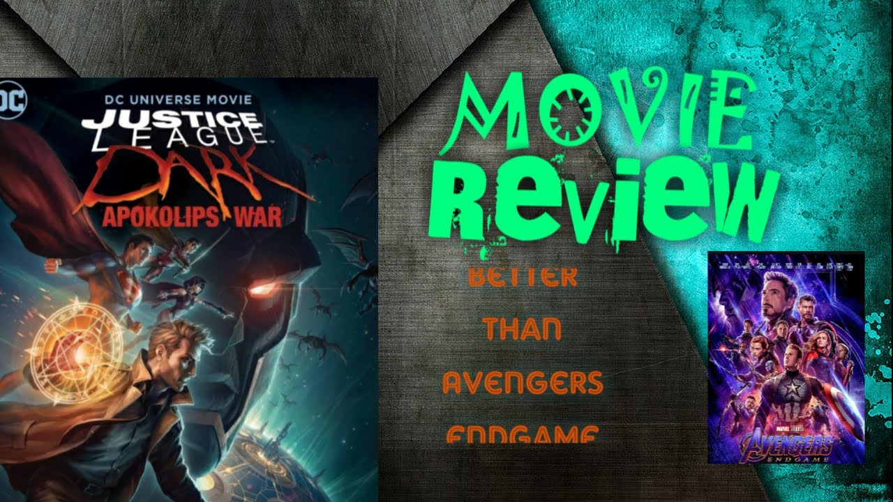 Dc movie Justice league dark apocalypse war review - YouTube