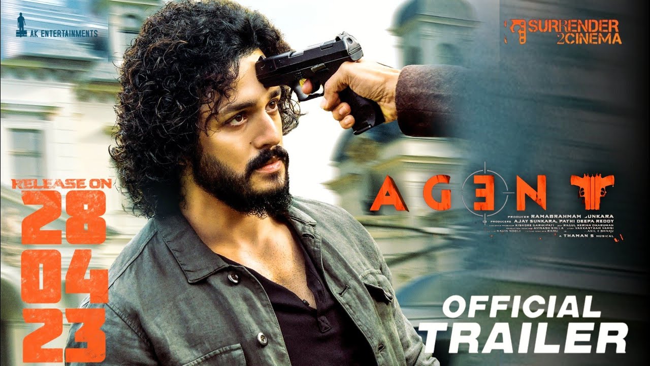 Agent - Official Trailer | Agent Trailer | Akhil Akkineni | Agent ...