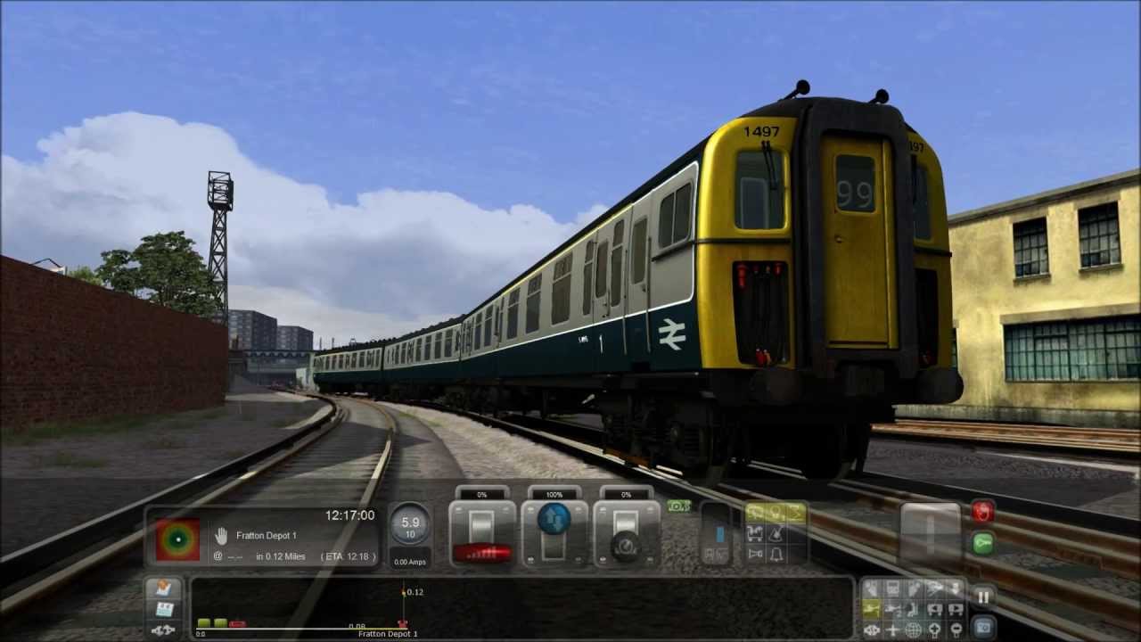 Train Simulator 2013 - Class 421 EMU BR Blue & Grey - YouTube