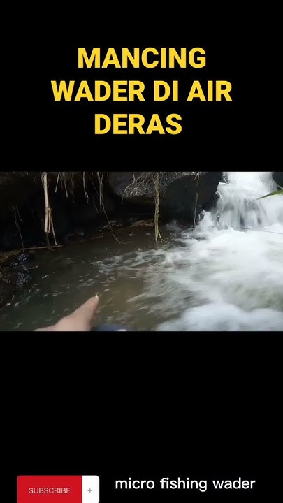 mancing wader di arus deras ....#mancingwader - YouTube