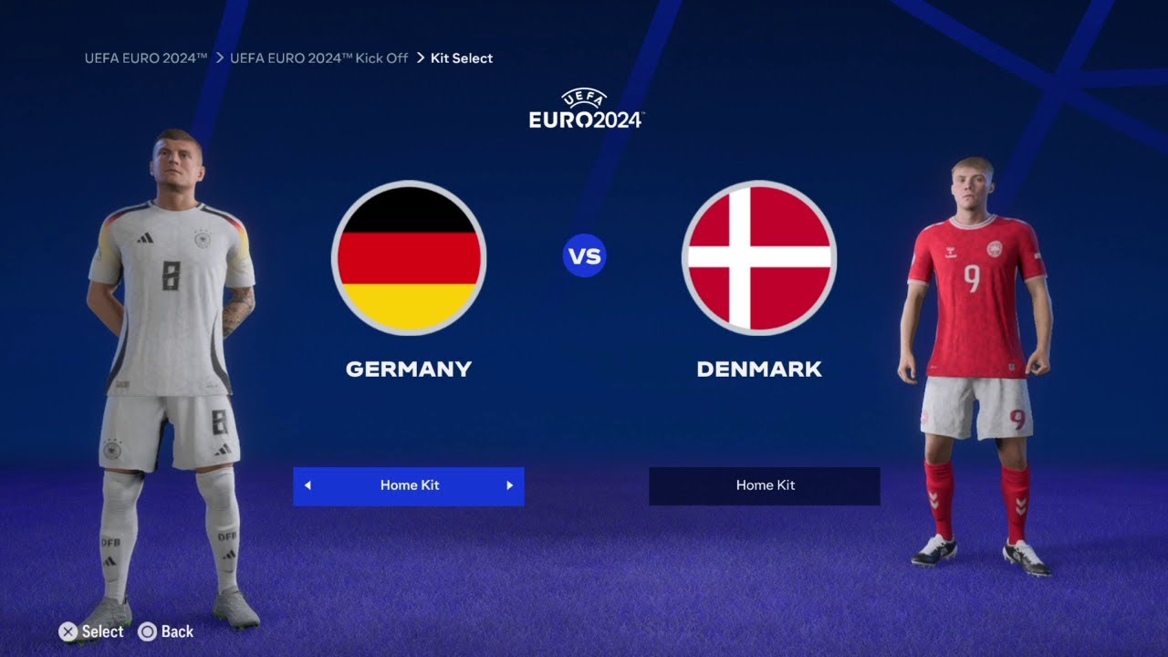 FC 24 | Germany VS Denmark | UEFA EURO 2024 | Round of 16 - YouTube