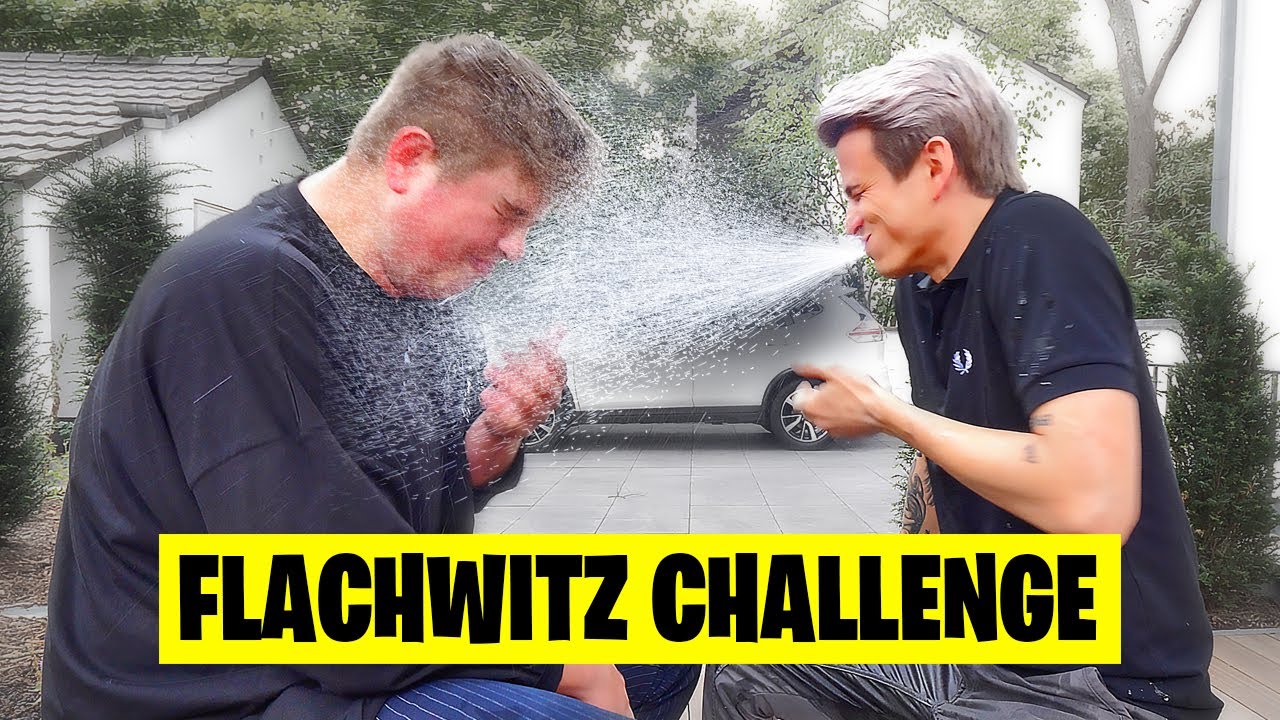 LACHFLASH FLACHWITZ-CHALLENGE 🤣💦| mit Smiley - YouTube