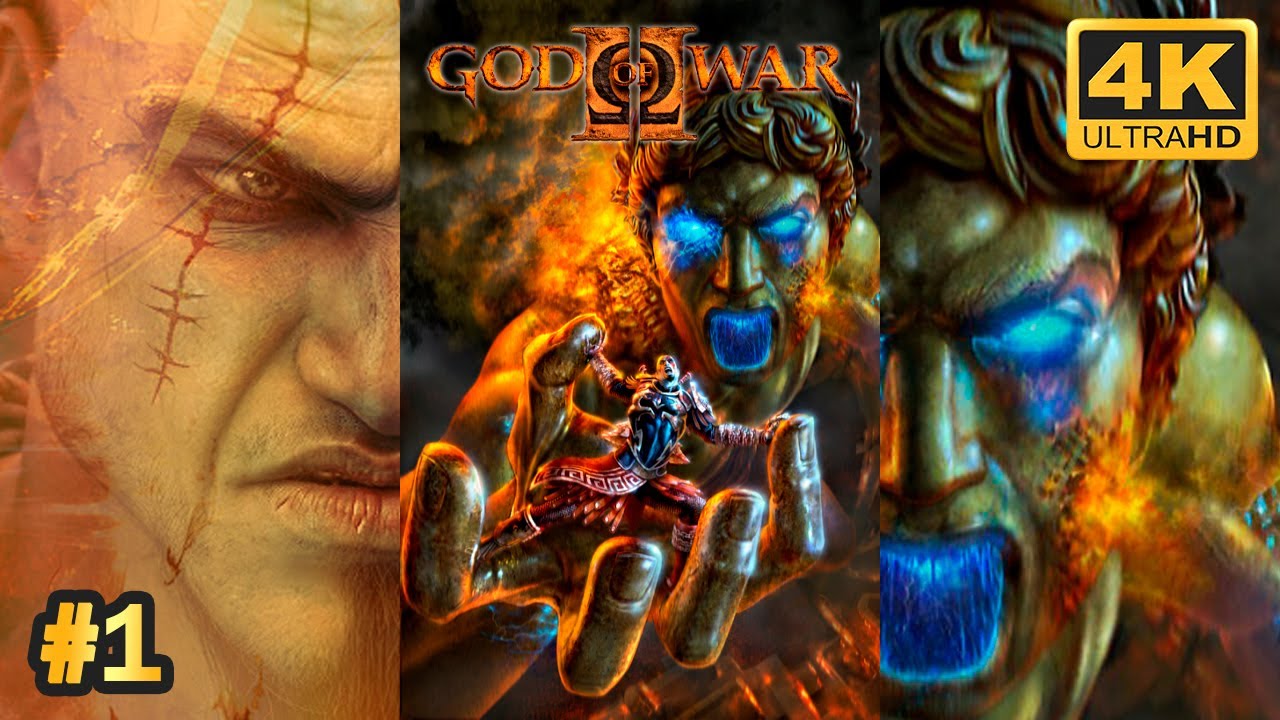 GOD OF WAR 2 Remastered Walkthrough Complete Game [4K 60fps] #1 - YouTube