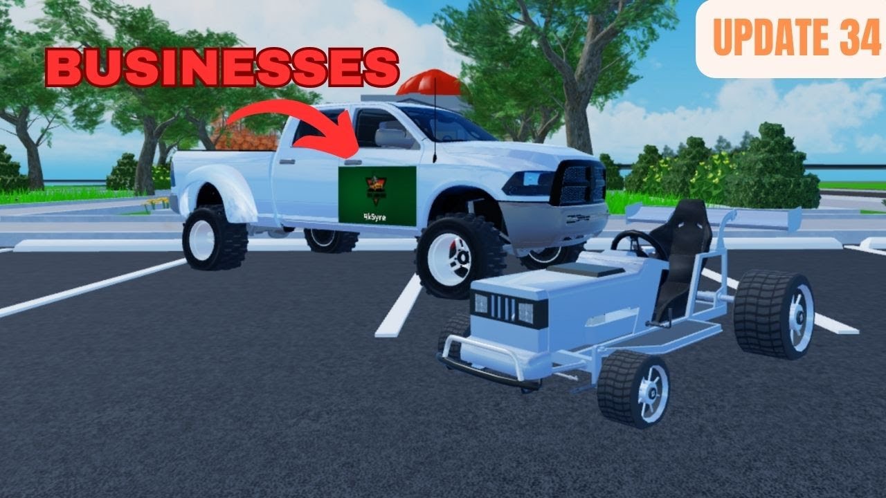 New Update In Cut The Grass Rp Roblox! BUSINESSES! - YouTube