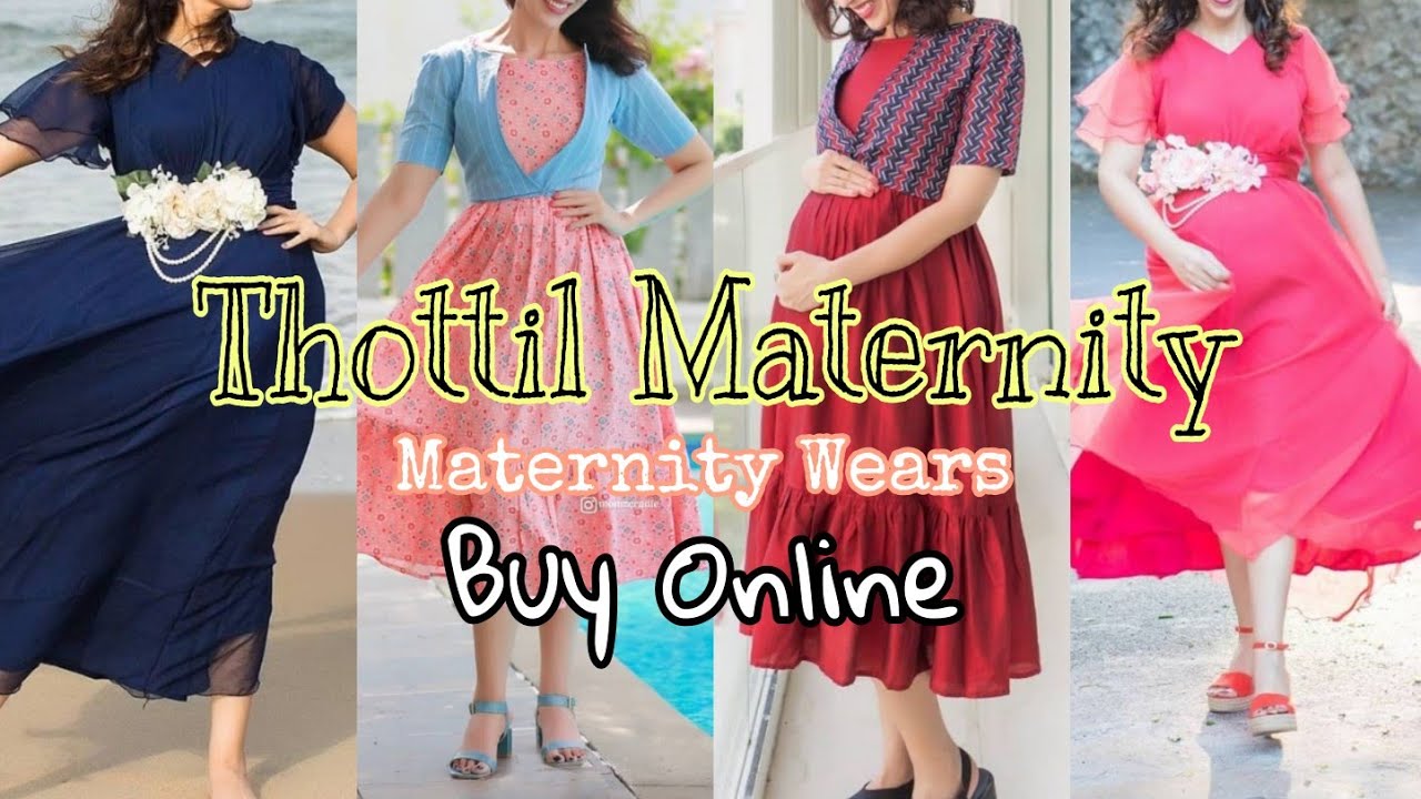 Thottil Maternity Wears || Feeding Kurtis/Kurtas || Feeding Maxi dress ...