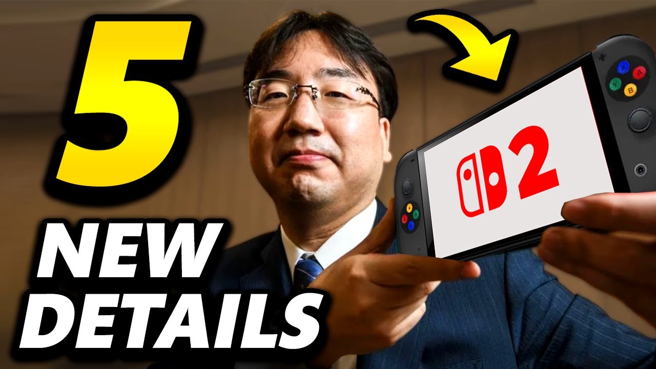 5 NEW OFFICIAL Switch 2 Details from Nintendo President - YouTube