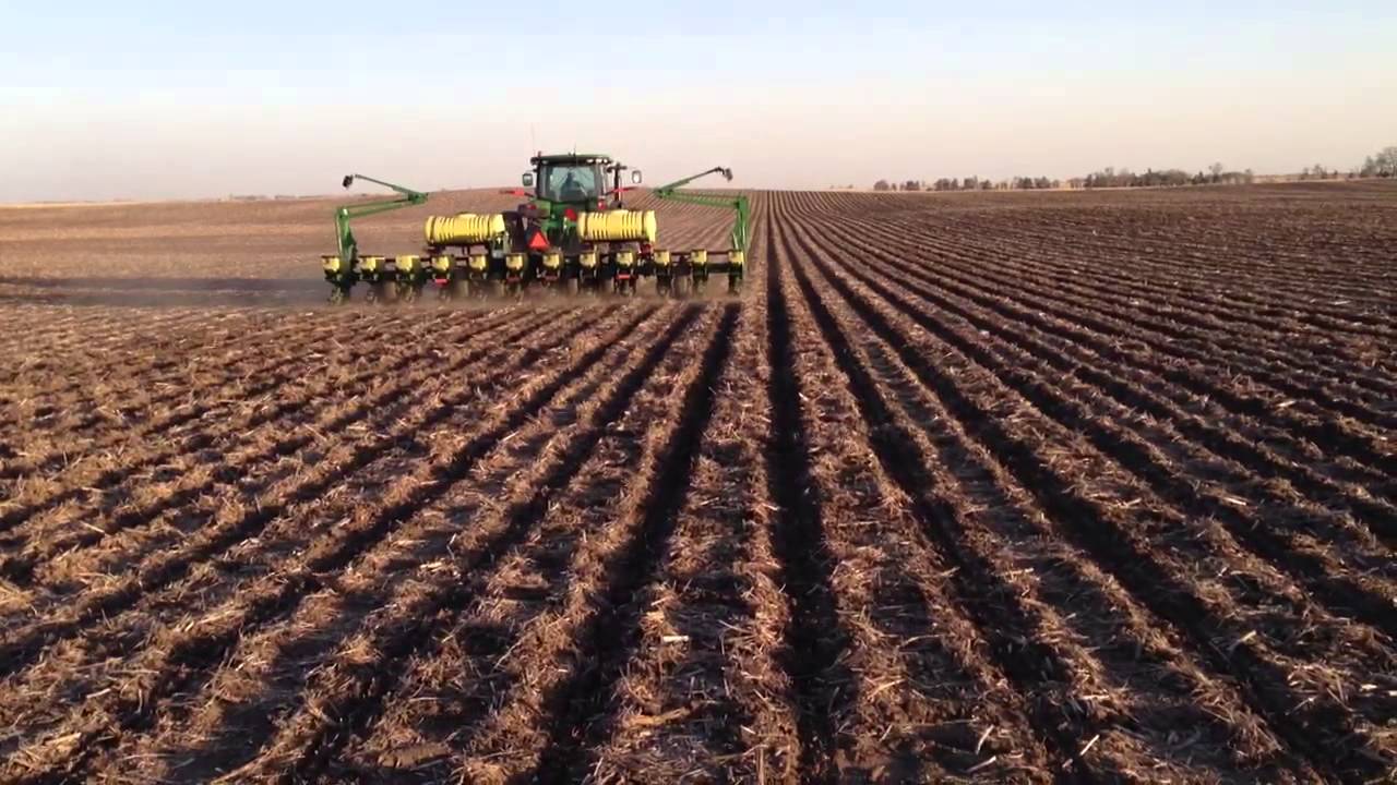 Planting Spring Strips in SD - YouTube