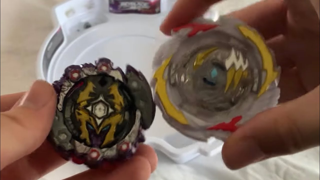 Beyblade Burst Dread Hades H3 VS Gambit Dragon D8 - YouTube