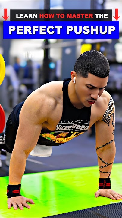 Learn How To Master The Perfect Pushup - YouTube