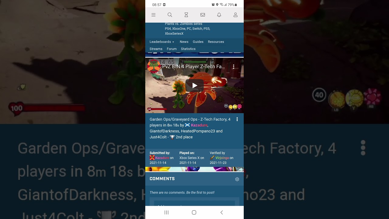 Garden Ops/Graveyard Ops - Z-Tech Factory, 4 players in 8m 18s - PvZ ...